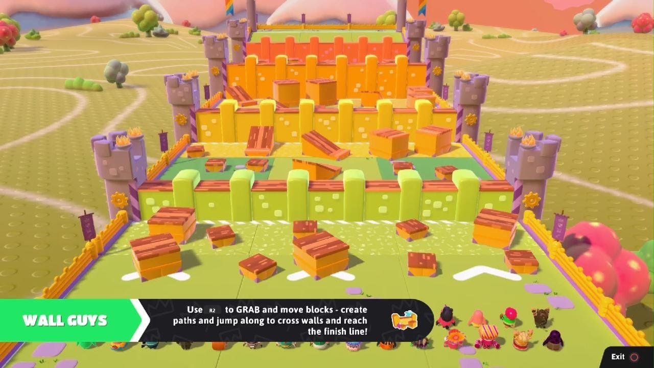 Fall Guys: Ultimate Knockout - Wall Guys - First Place ! - YouTube