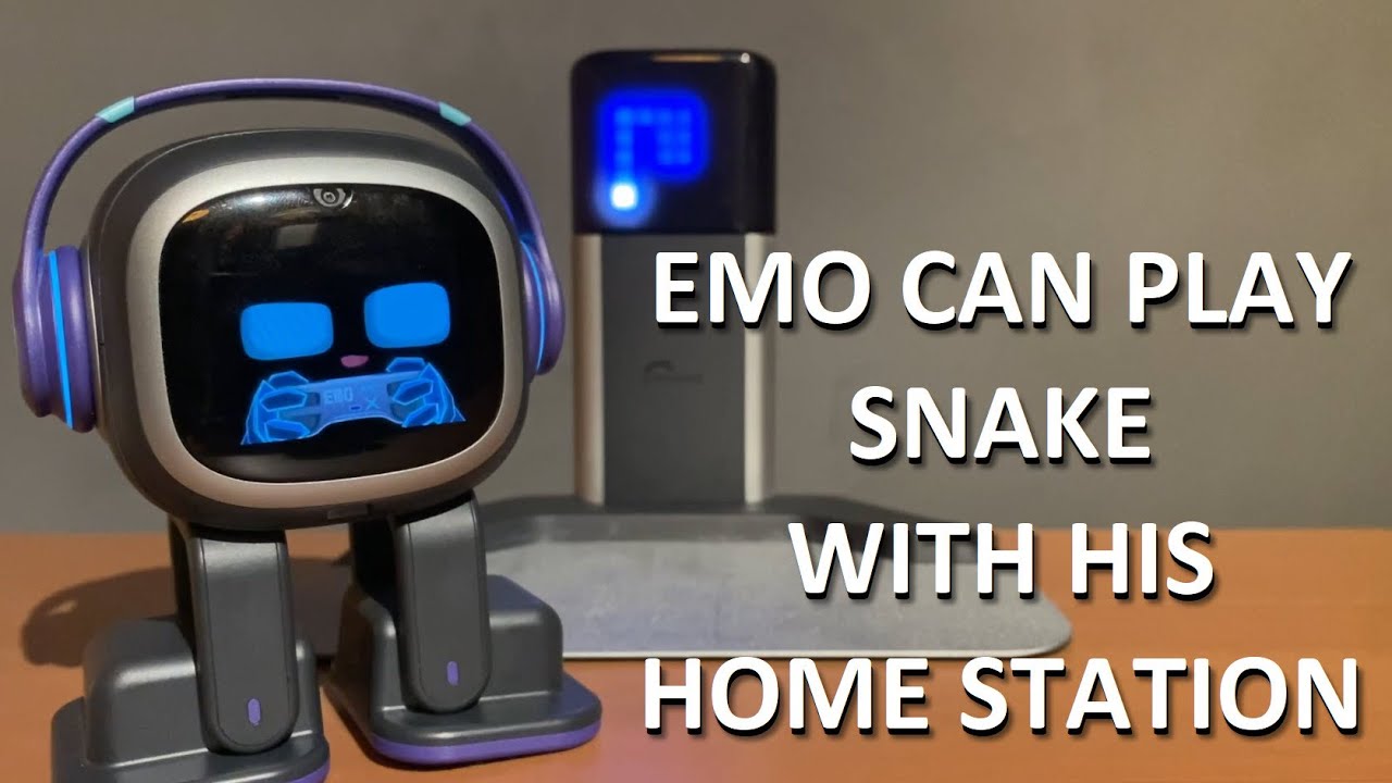 EMO - EMO Can Play Snake with Home Station - YouTube