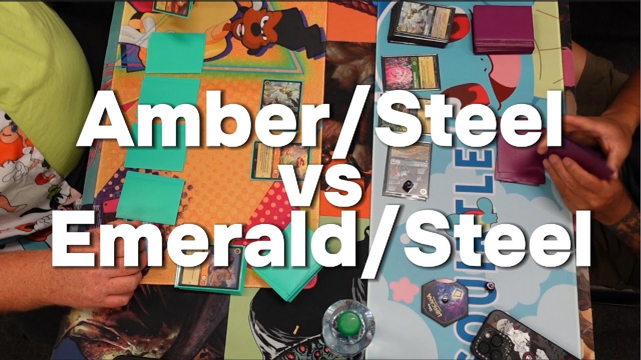 Emerald Steel vs. Amber Steel at Maxx Cards Gaming | Turlock, CA - YouTube