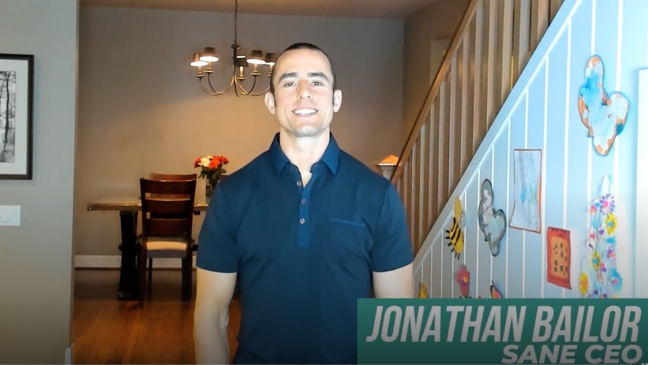 CEO Advice | Jonathan Bailor CEO, SANESolution - YouTube