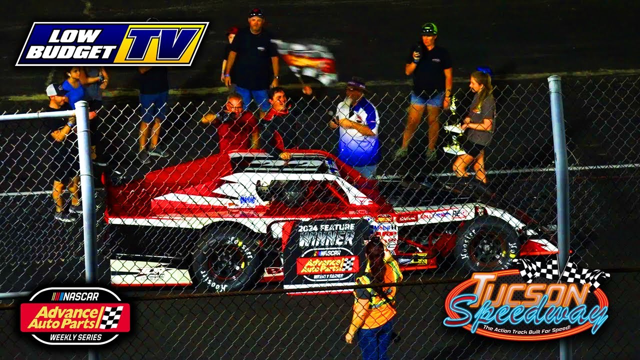 NASCAR Weekly Racing Highlights from Tucson Speedway - 8/10/24 - YouTube