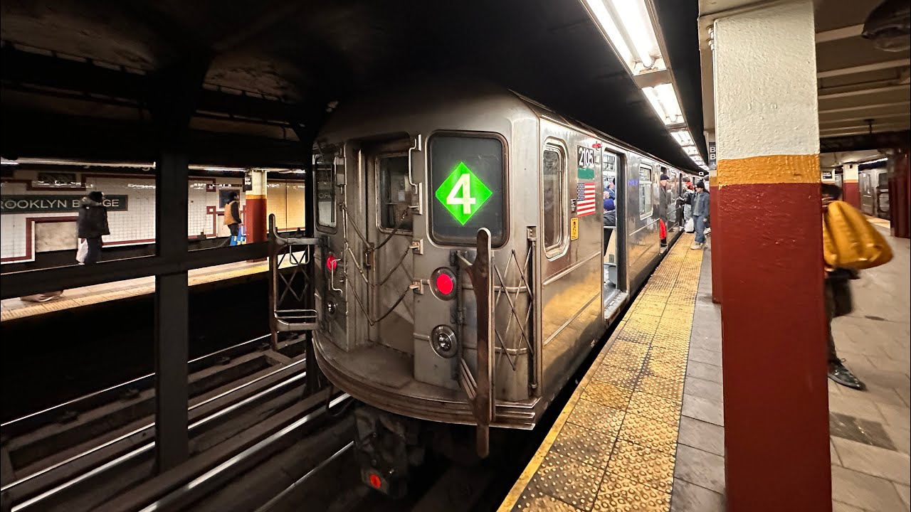 ⁴ᴷ R62A (4) Train Action including Diamond (4) rollsign (January 2024 ...