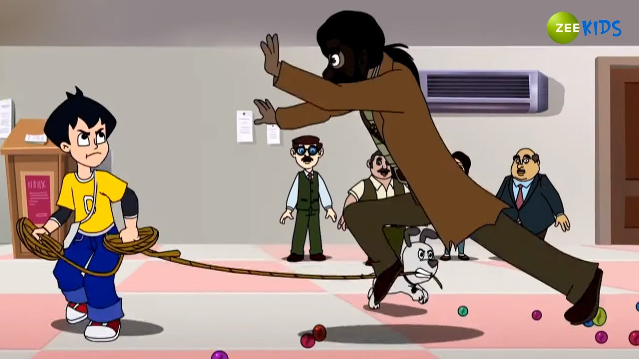 चिम्पू शिम्पू ने बचाया बैंक को | Chimpoo Simpoo | Comedy Cartoon | Zee ...