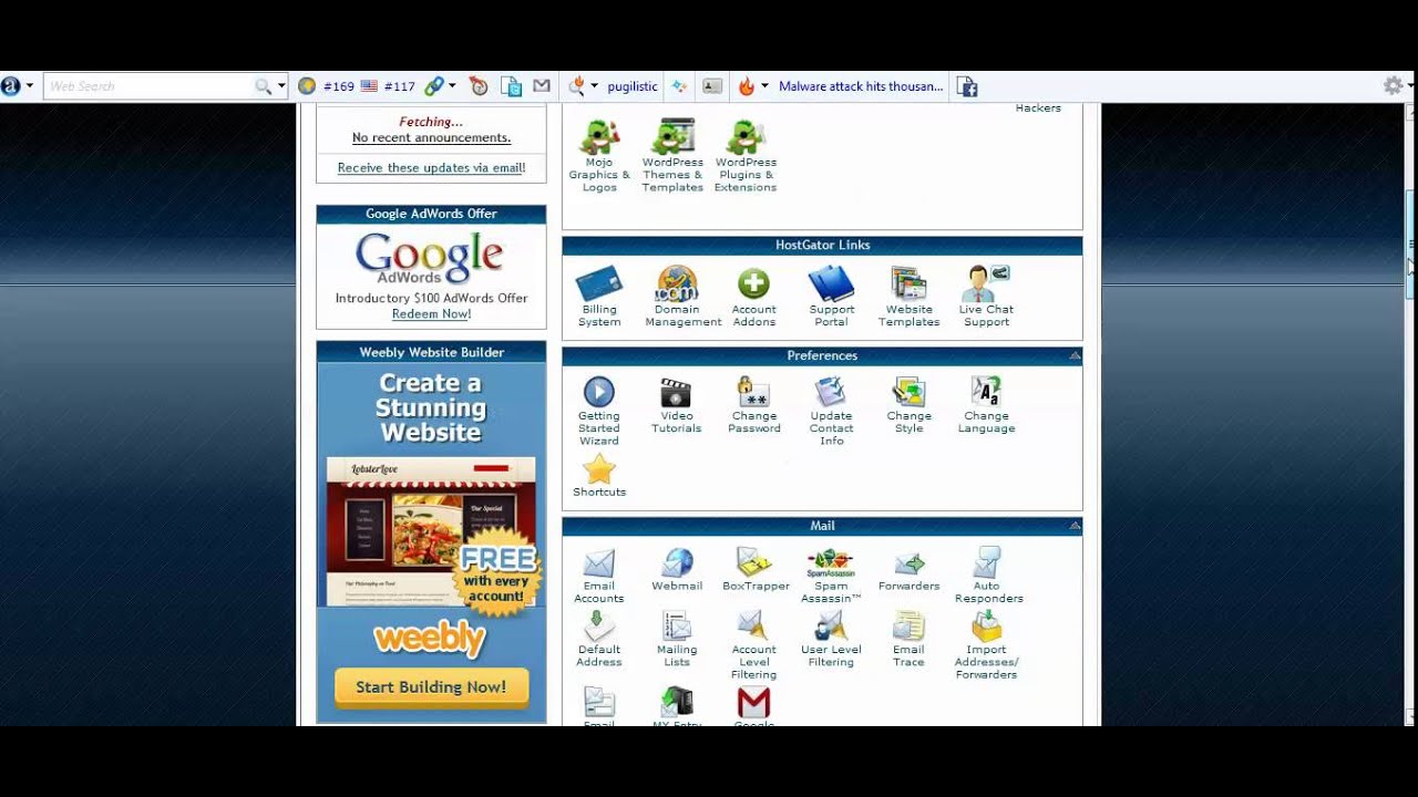 How To Do Domain Mapping On Cpanel With Hostgator - YouTube