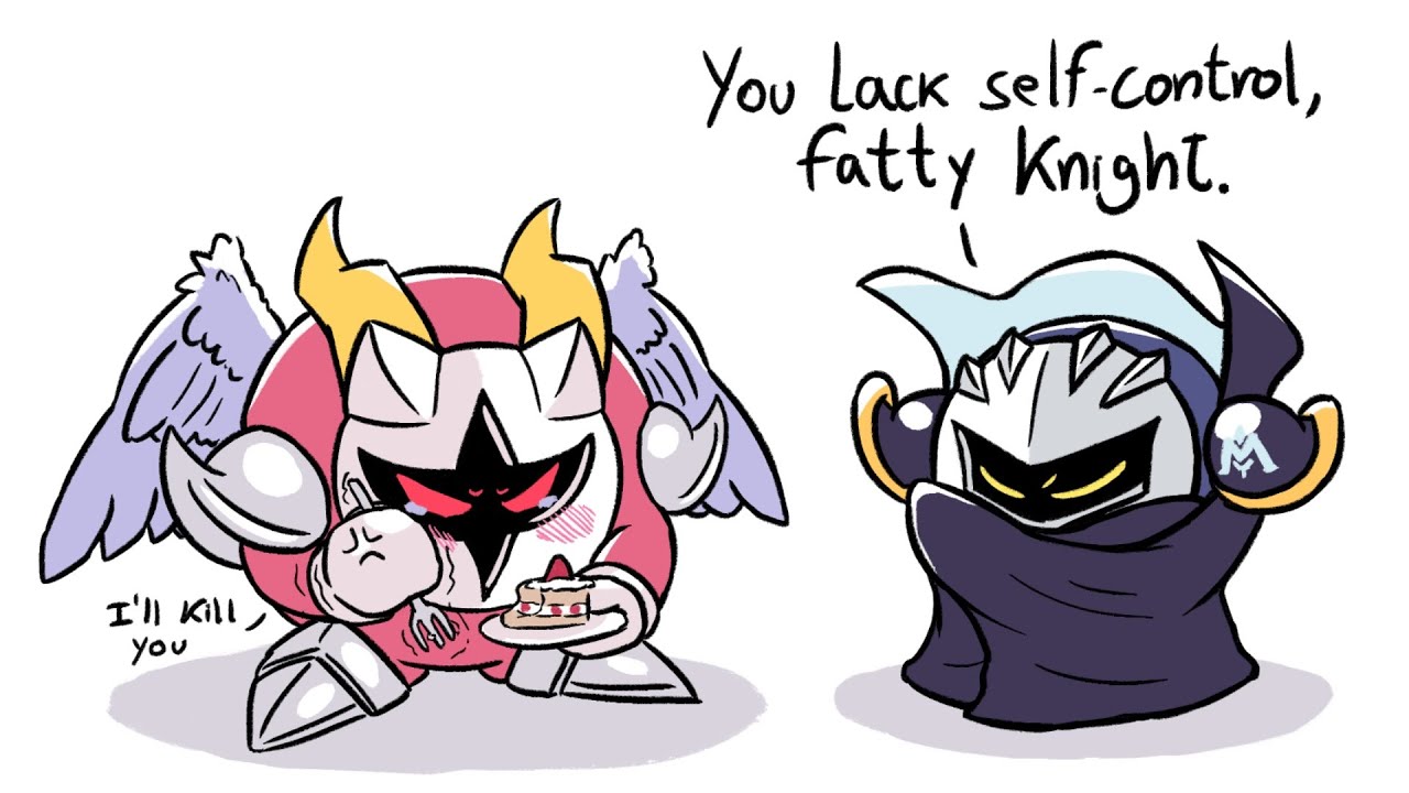The "Meta Knight Is FAT" Saga 2 (Kirby Comic Dub) - YouTube