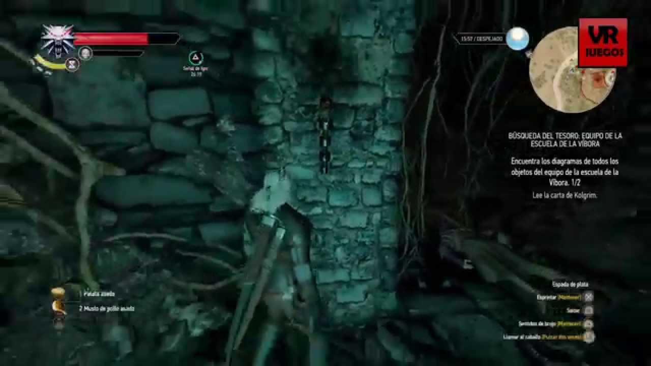 THE WITCHER 3 EN ESPAÑOL El cementerio VR_JUEGOS - YouTube