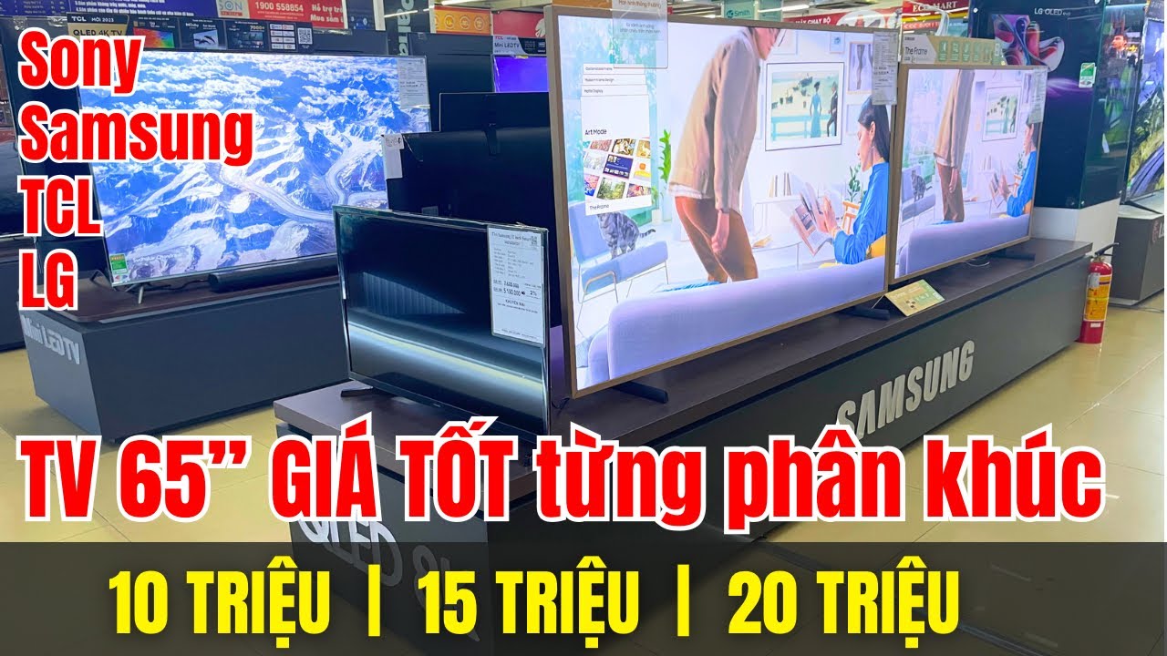 Tivi 65 inch GIÁ TỐT từng phân khúc từ 10 triệu đến 20 triệu | Sony ...