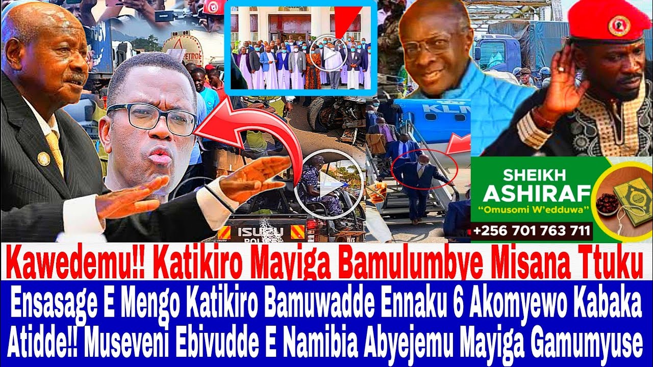 Jiwunye!! Alumbiddwa Katikiro Mengo Emufundilidde Ebya Kabaka Museveni ...