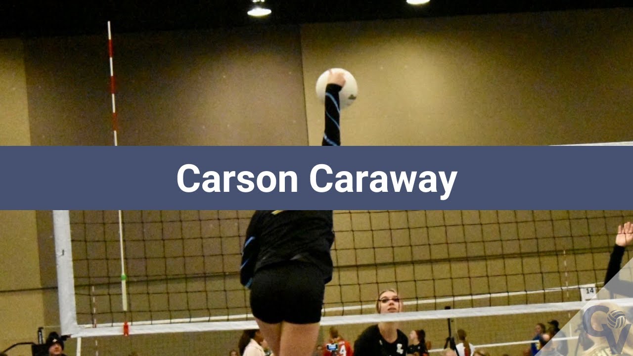 Carson Caraway Volleyball Highlights - MS 2027 - OH. RS - YouTube