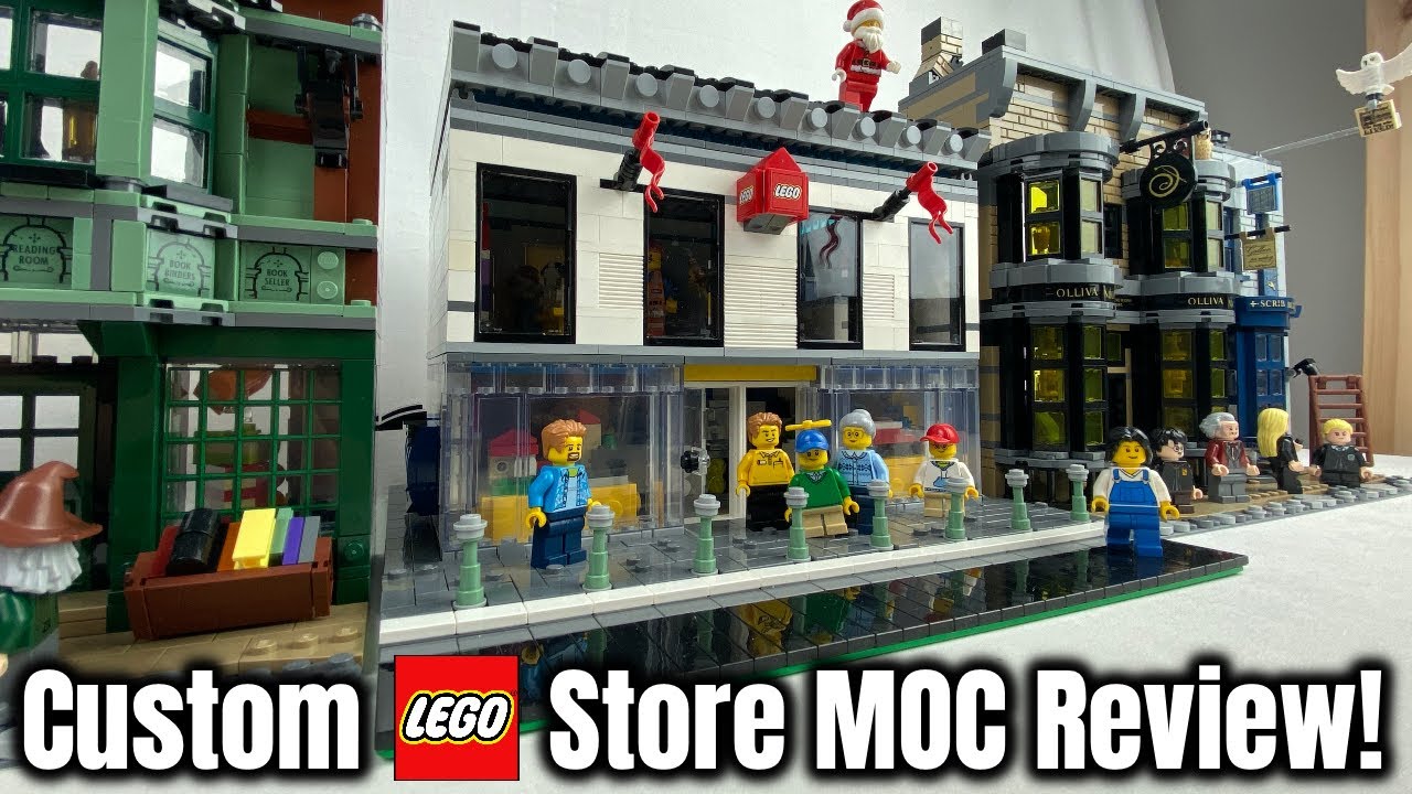 Modular LEGO Store Gebäude! | MOC Review von Zuschauern: Teil 1 - YouTube