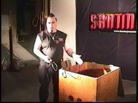 RARE Steve Santini, The World's Most Extreme Escape Artist DVD Part 1/5 - YouTube
