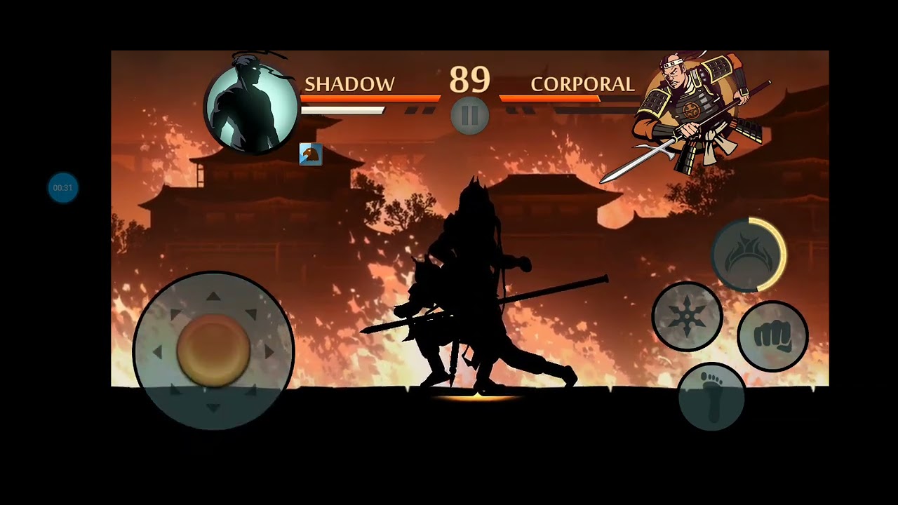 Shadow Fight 2 - Shogun's 1st Bodyguards (Corporal) - YouTube