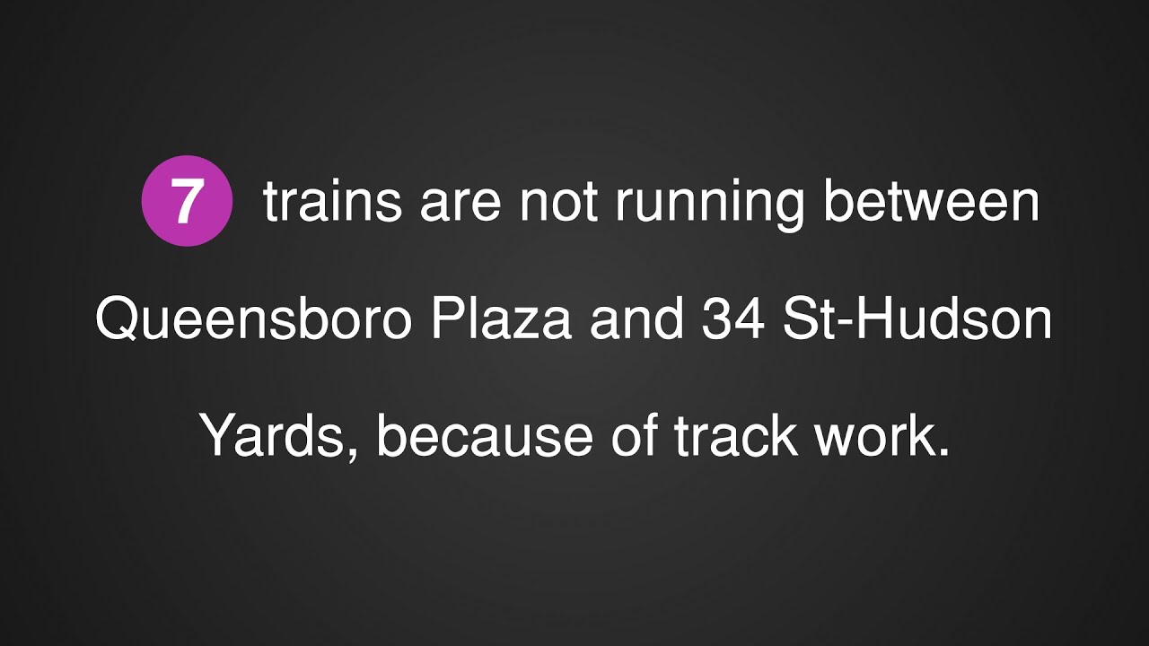 ᴴᴰ MTA Station Announcements: 7 trains ending at Queensboro Plz ...