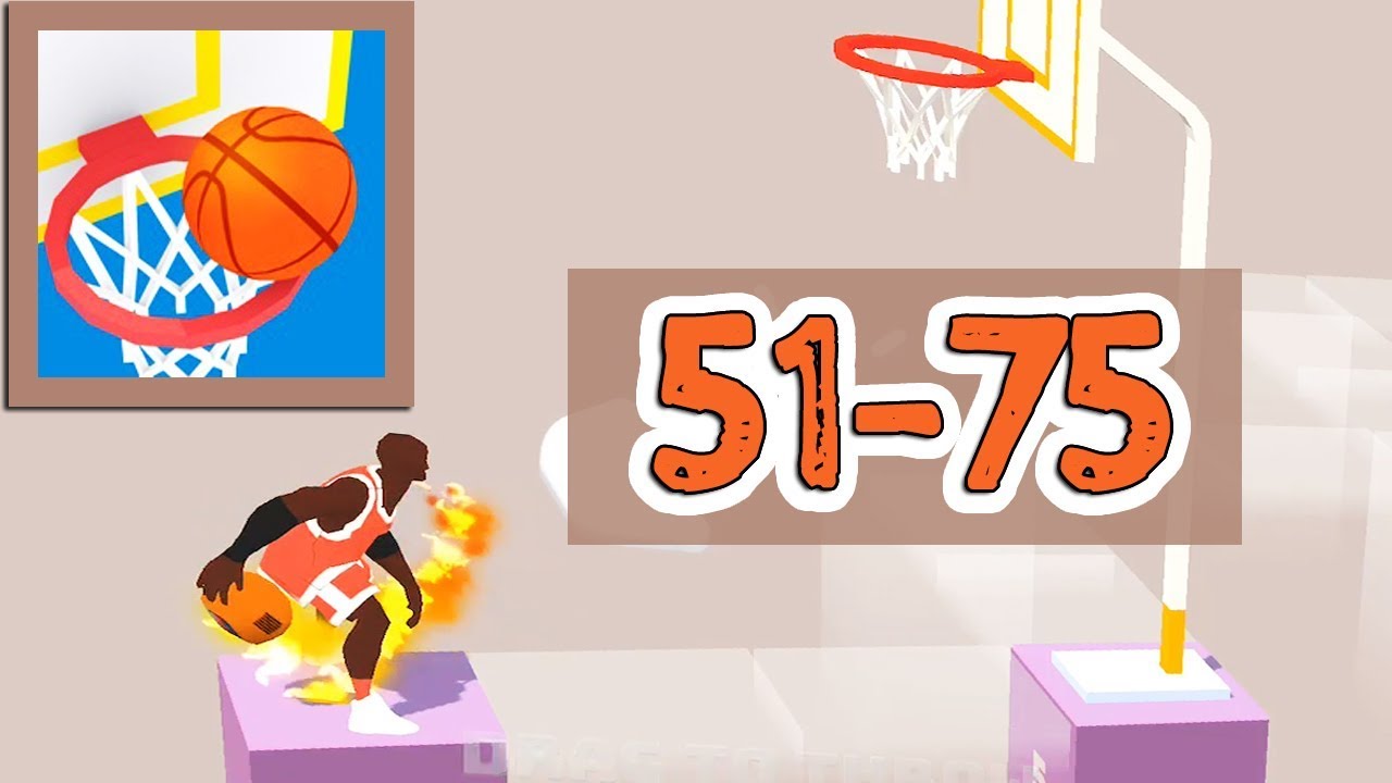 Perfect Dunk 3D Game Walkthrough Level 51 - 75 - YouTube