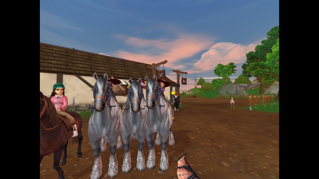 Playing Star Stable with friends - YouTube