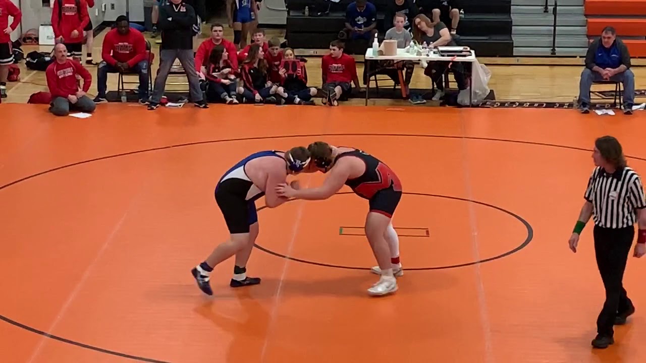 Ian Michael Allison - Lamphere Rams Wrestling - 1/26/2019 - YouTube