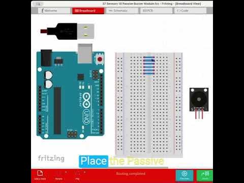 Pt-18: How To Program the Passive Buzzer Module #arduino #passivebuzzer - YouTube