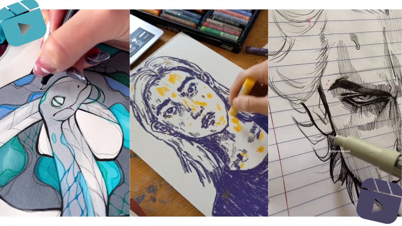 "Cure Boredom with Art Reels Compilation: A Visual Delight" - YouTube