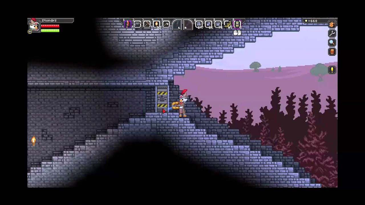 Starbound! Home Planet Base Transformation! - 1 / 8 - YouTube