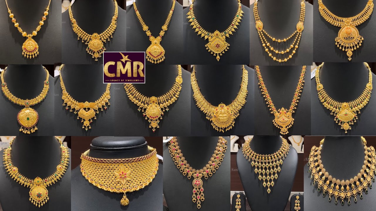 Yellow gold necklaces designs | chocker | New Turkey Models | CMR ...