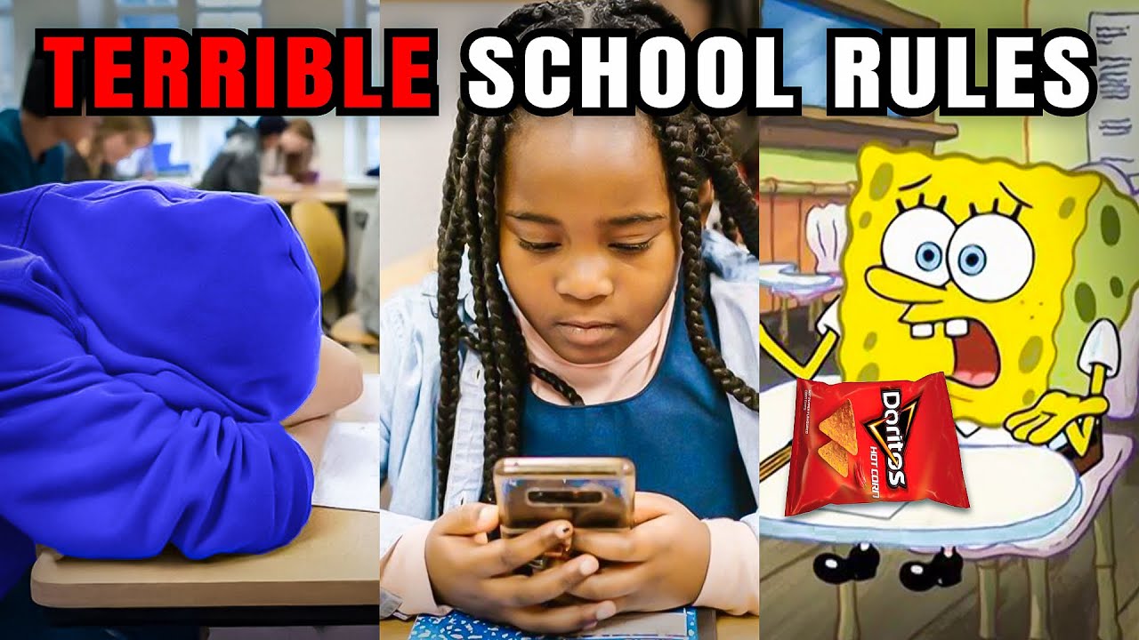 The WORST School Rules 📚 - YouTube