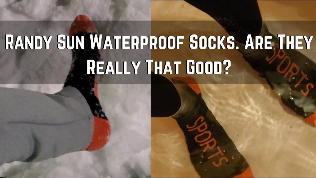 Randy Sun Waterproof Socks Review (Awesome Protection!) - YouTube
