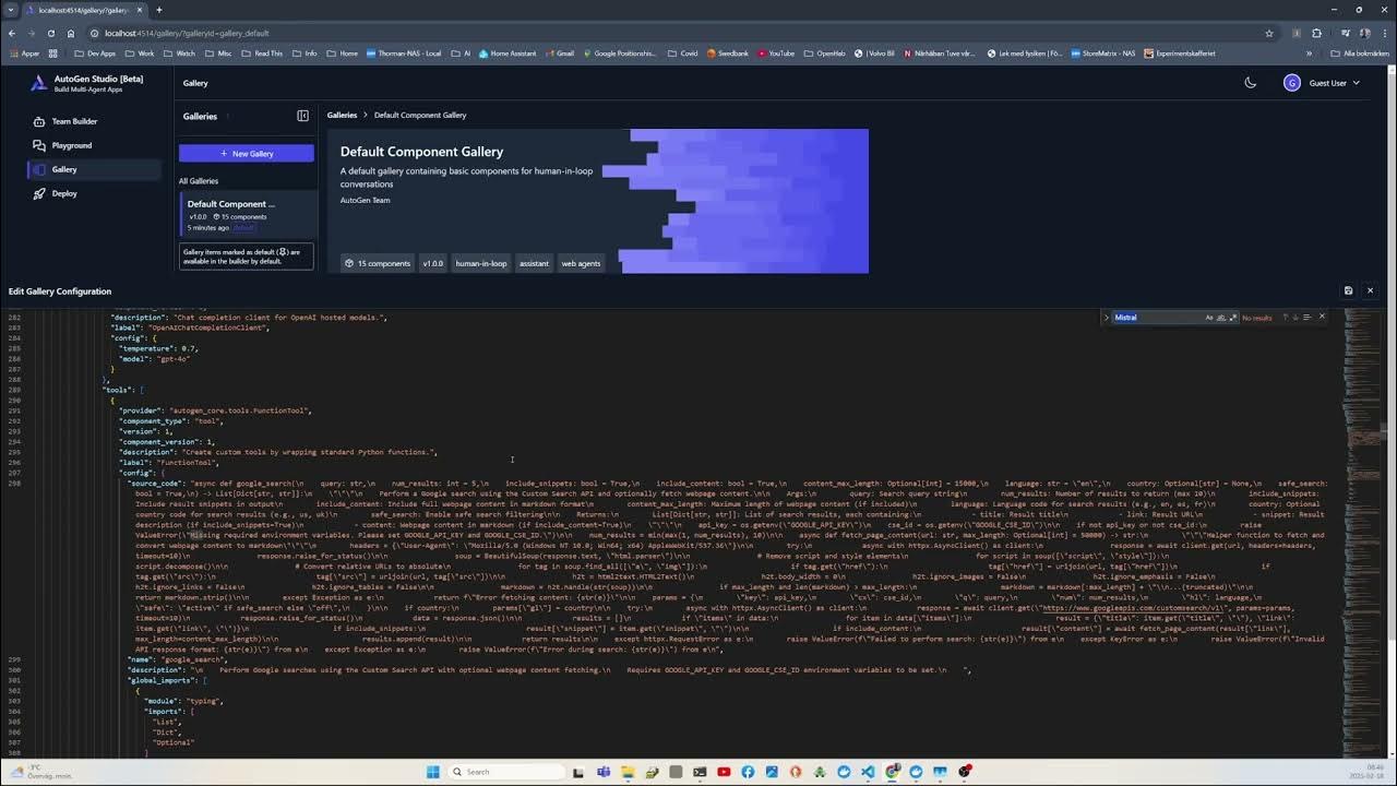 Autogen studio using Ollama - YouTube