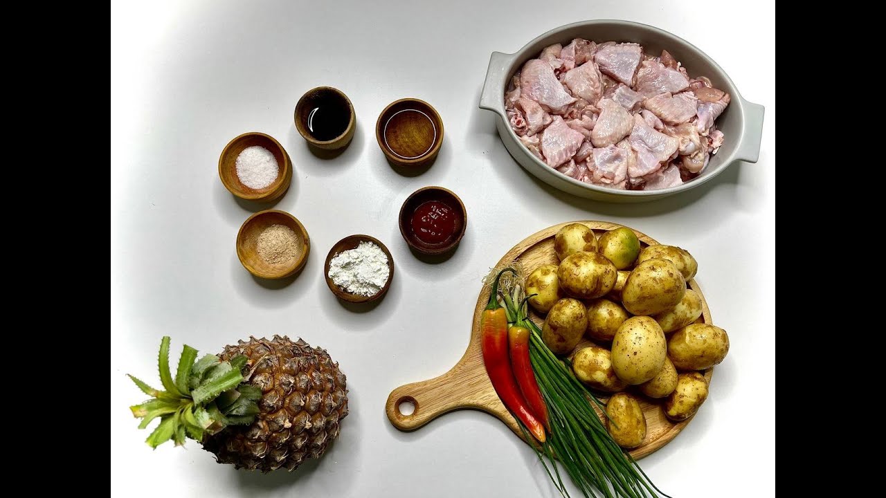 TASTY AND QUICK | FRIED POTATOES WITH CHICKEN - YouTube