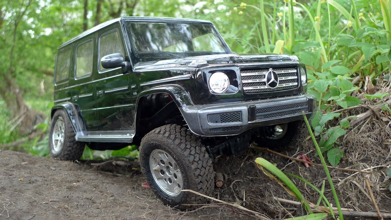 Mercedes Benz G500; Tamiya CC02 - YouTube