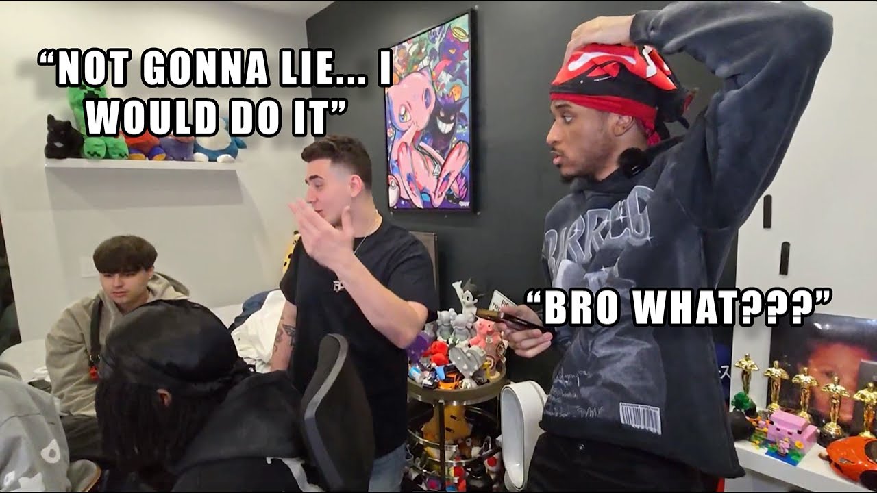 5STAR CRIB DAY 2 DLOU PULLS UP TO THE FAZE HOUSE (FULL STREAM) - YouTube