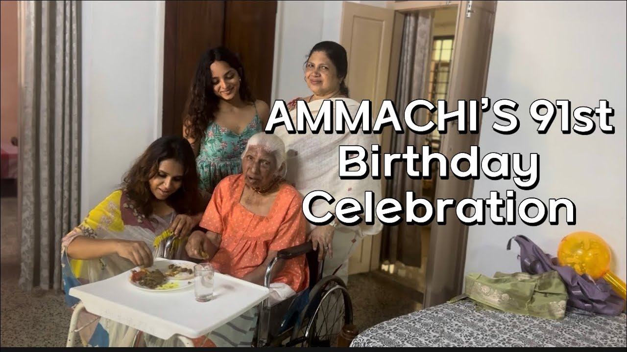 AMMACHI’s 91st BIRTHDAY CELEBRATION | kitchen tales by Neethu - YouTube