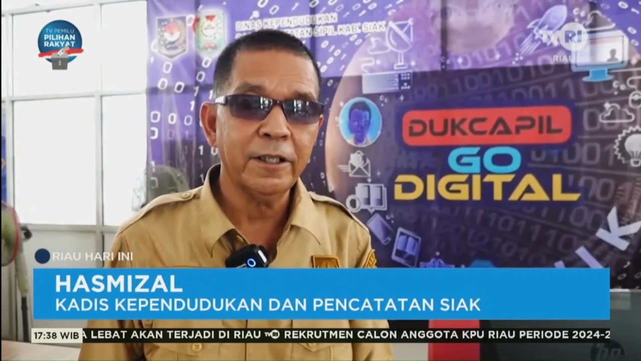 Kejar Perekaman KTP Elektronik, Disdukcapil Siak Siap Sukseskan Pemilu ...
