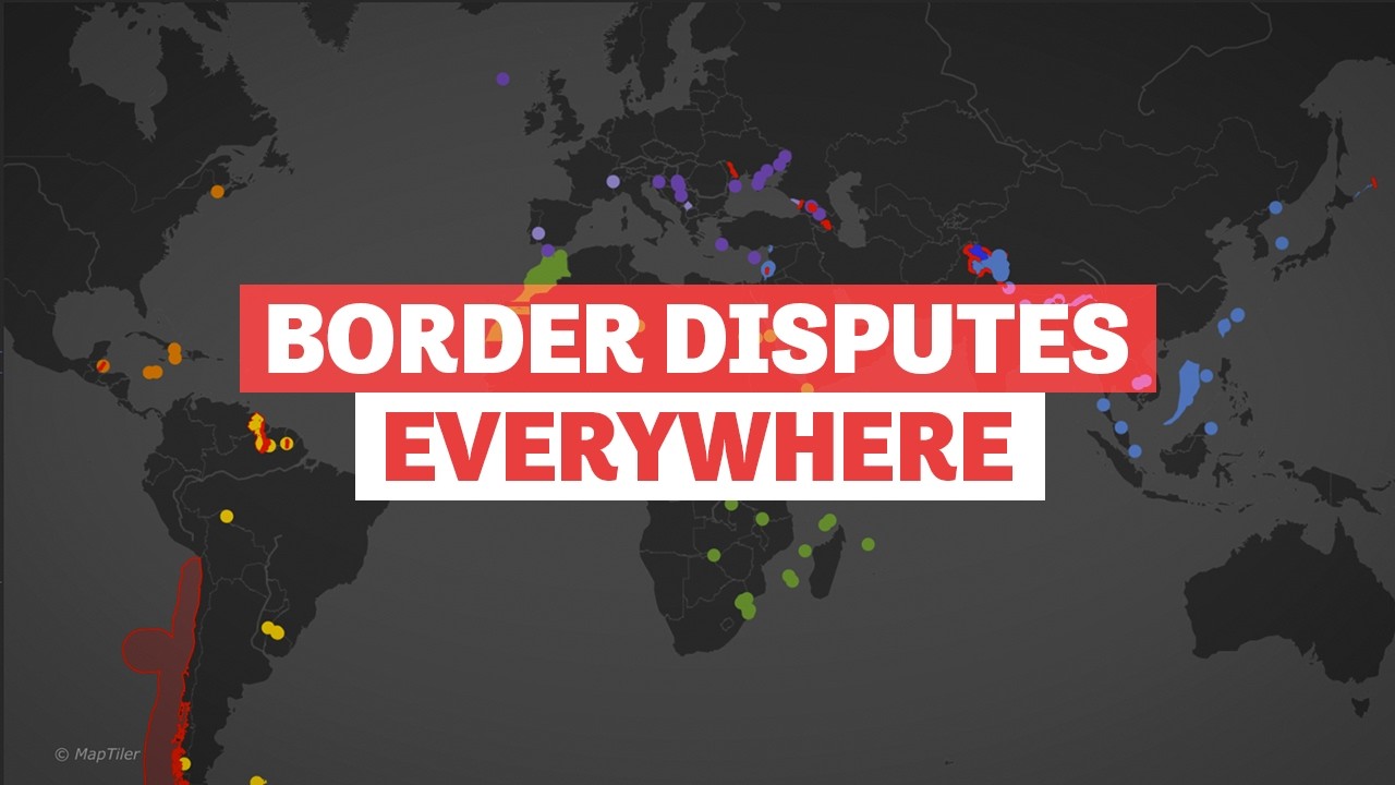 Every Ongoing Border Dispute Explained - YouTube