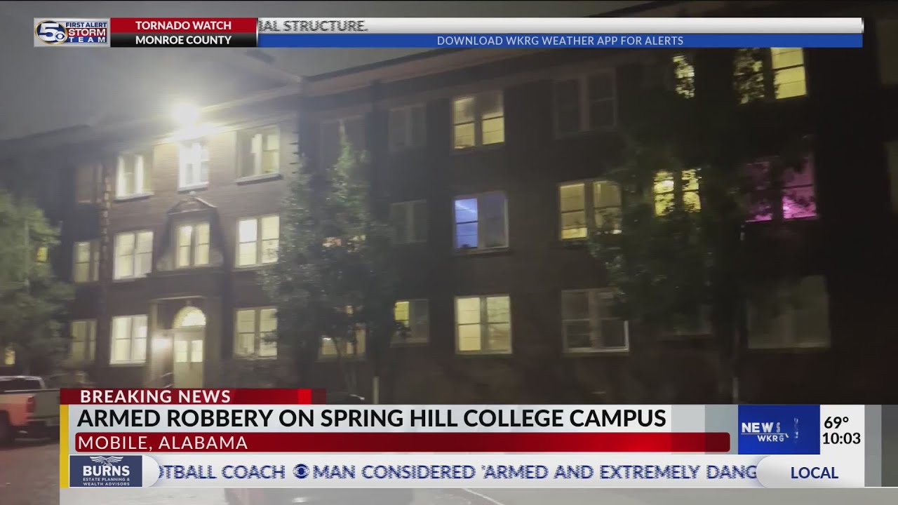 Student robbed at gunpoint at Spring Hill College: Public Safety Chief ...