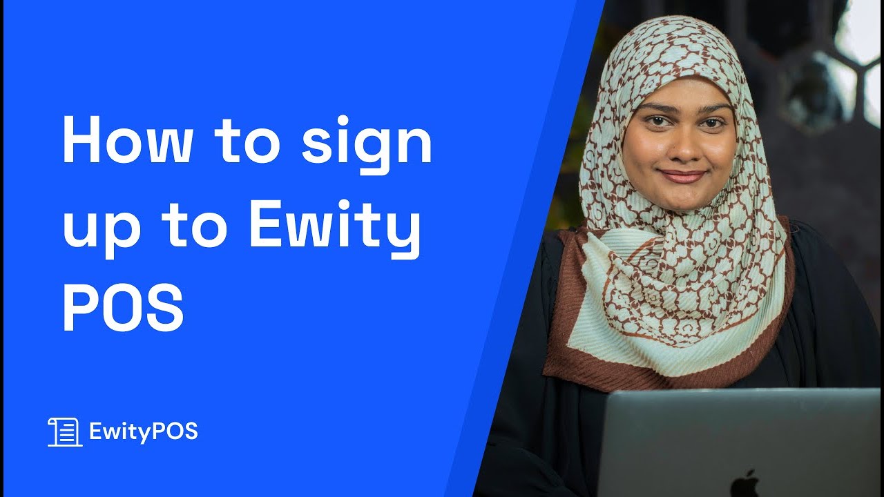 How to signup to Ewity POS - YouTube