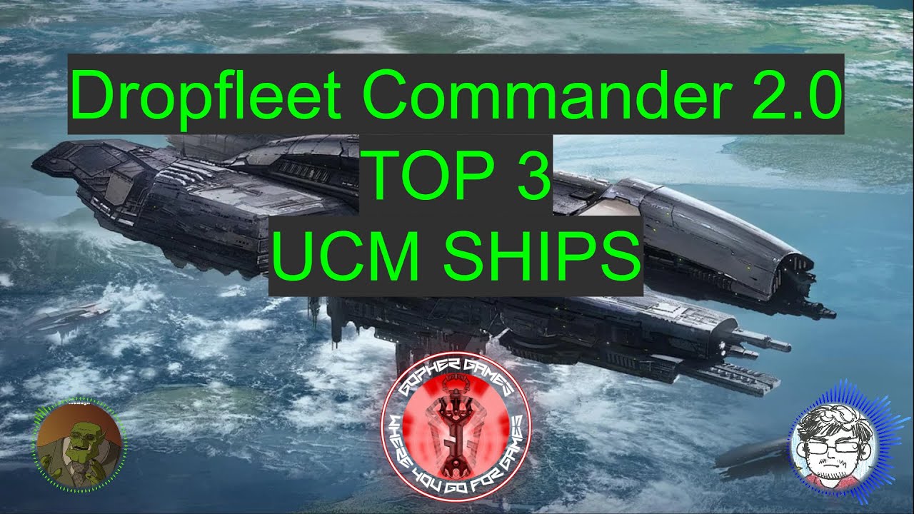 Top UCM Ships! Dropfleet Commander 2.0 - YouTube