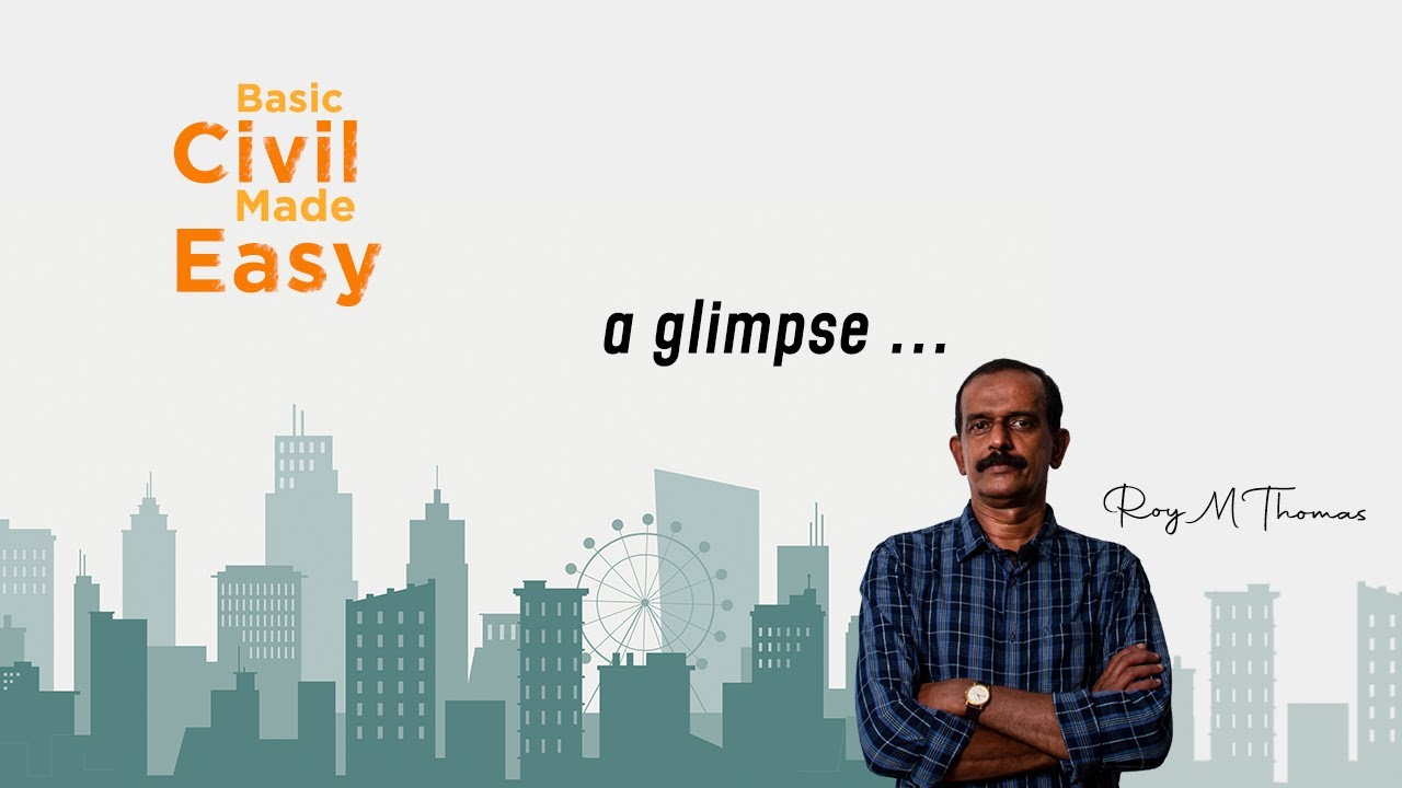 Basic Civil Made Easy ( Civil Engineering Concepts) - Official Trailer ...