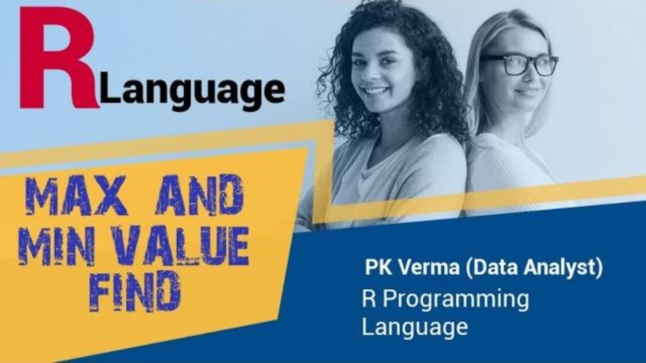 Maximum And Min Value In A Column Rsudio Dplyr R Programing Language Thepktutorial Youtube