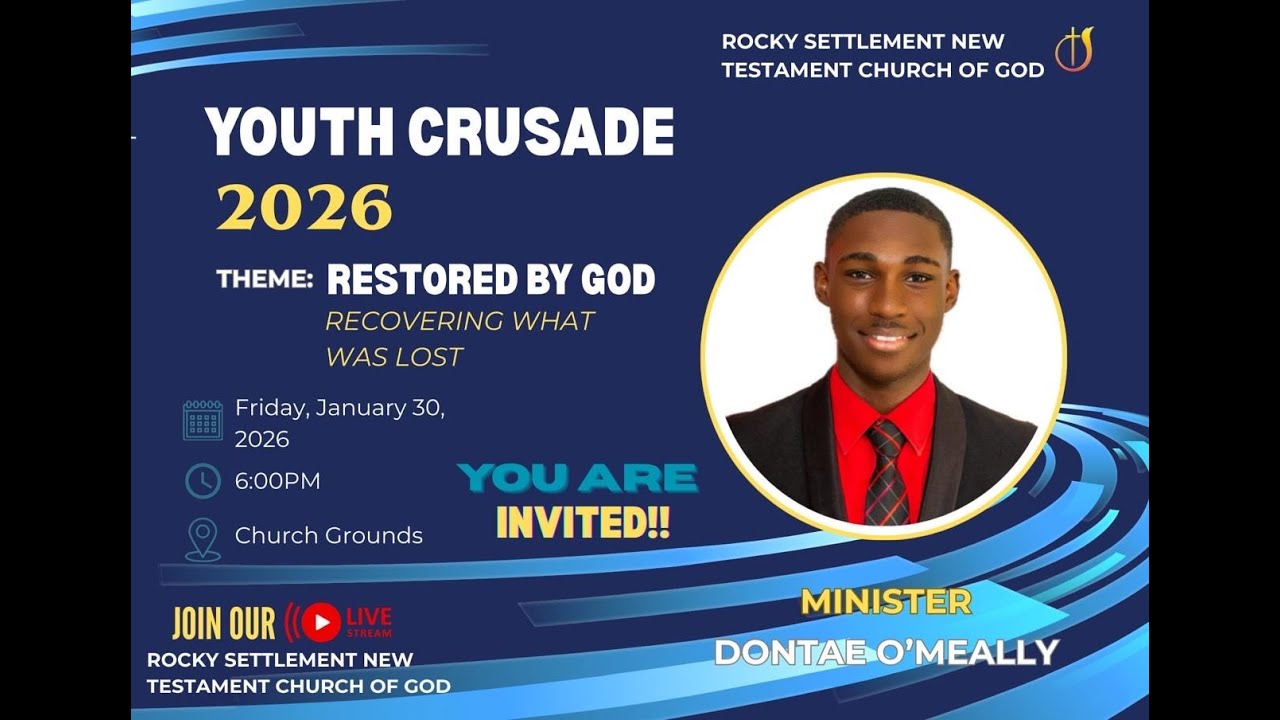 | JOIN US TODAY | YOUTH CRUSADE | JANUARY 30, 2026 | - YouTube