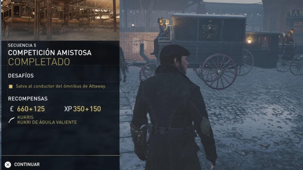 Assassin's Creed Syndicate - Tutorial 100% - Secuencia 5 - Competición ...