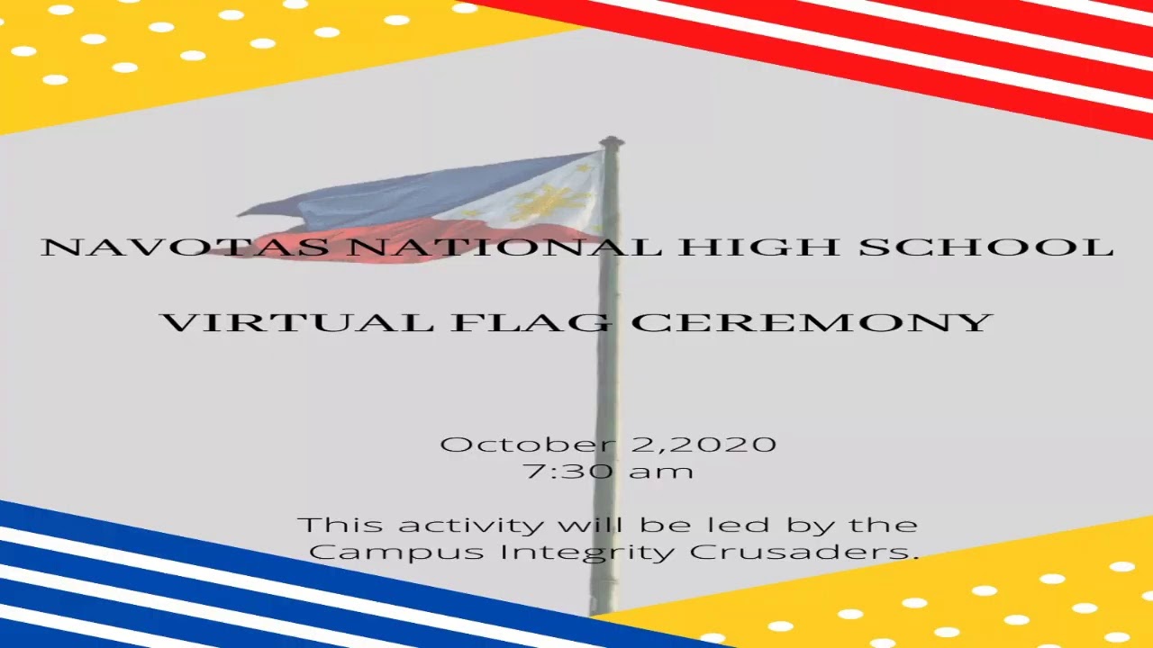 Virtual Flag Ceremony - YouTube