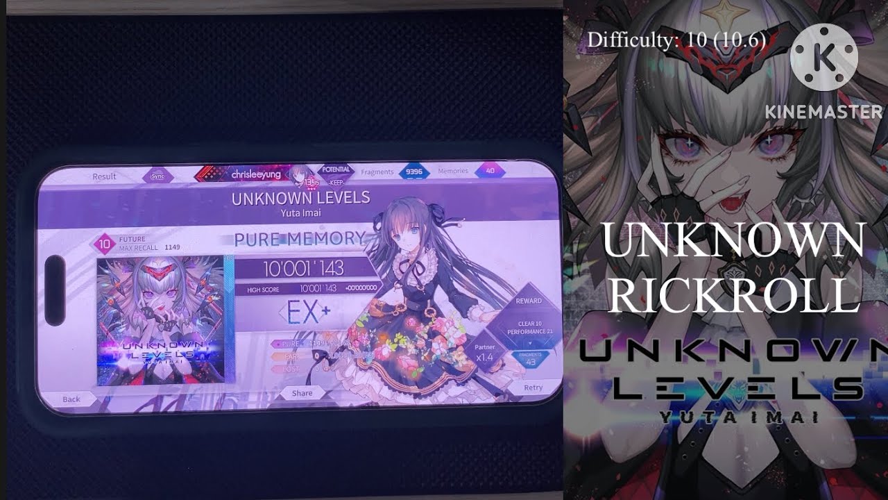 [Arcaea] How to PM UNKNOWN LEVELS (FTR 10) - YouTube