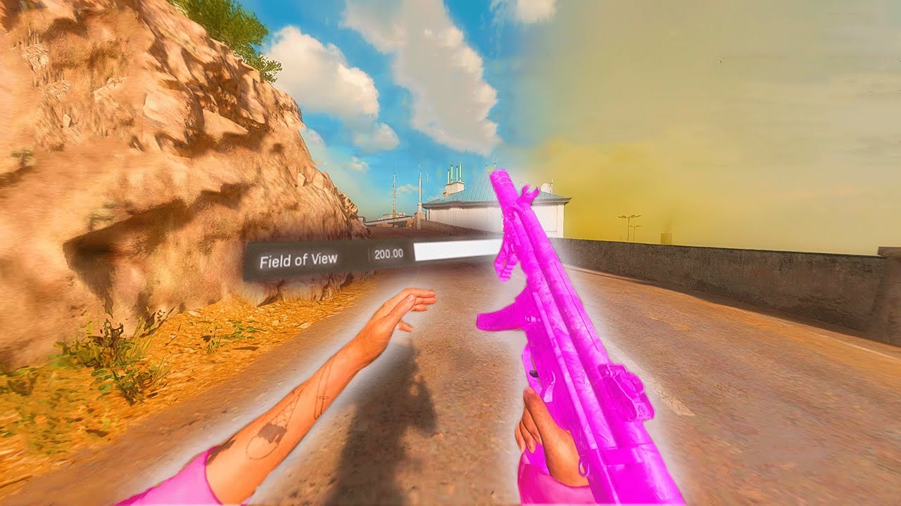 200 FOV On Rebirth Island... - YouTube