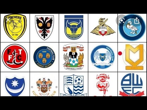 My Top 5 Favourite League 1 Badges - YouTube