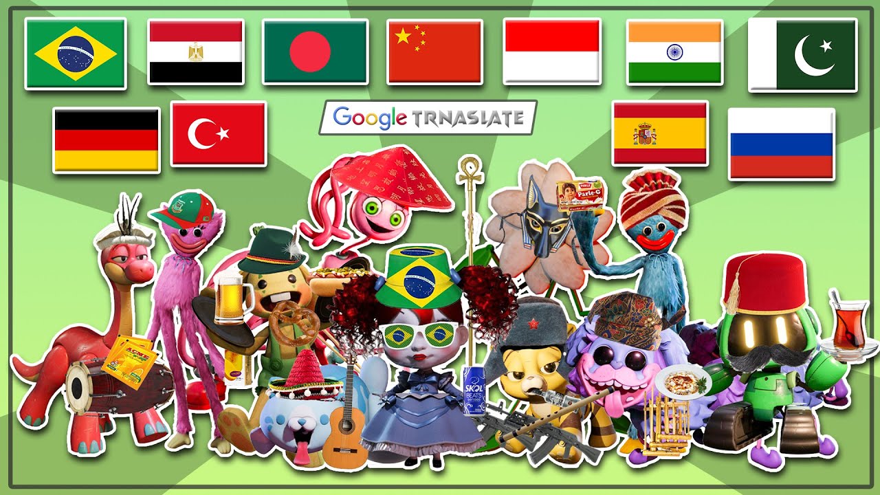 Poppy Playtime Chapter2 in Different Languages Meme Compilation - YouTube