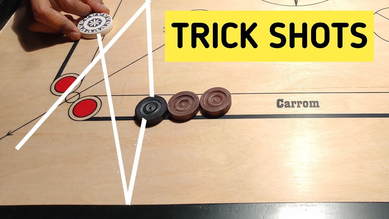 toch, slip , thumb, rebound, carrom tricks, carrom board tricks, carrom ...