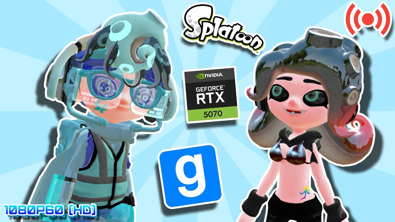 Splatoon GMOD Animator Animates Another Fighting Scene Live | Garry's ...