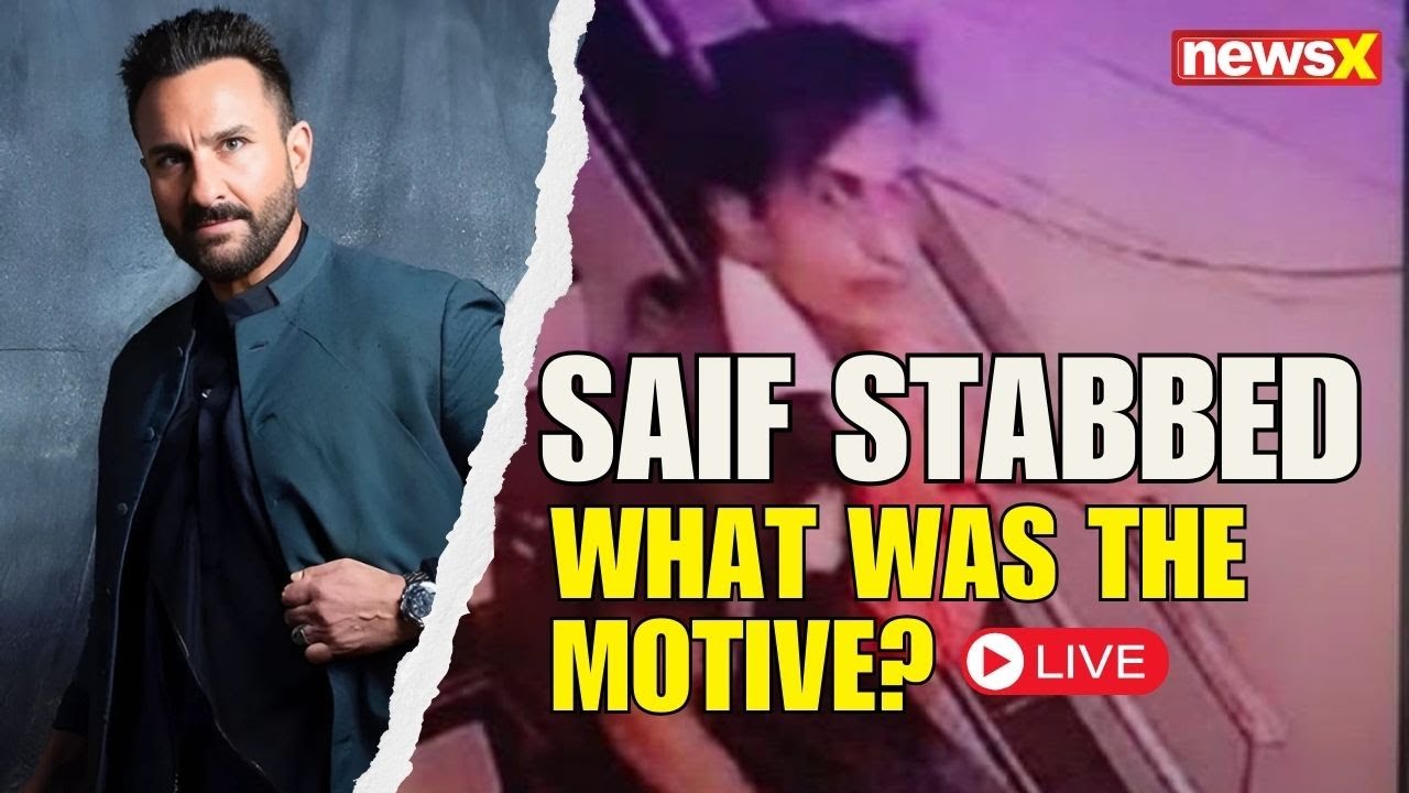 LIVE: Saif Ali Khan's Attacker Arrested | Why the Attacker Tried to ...