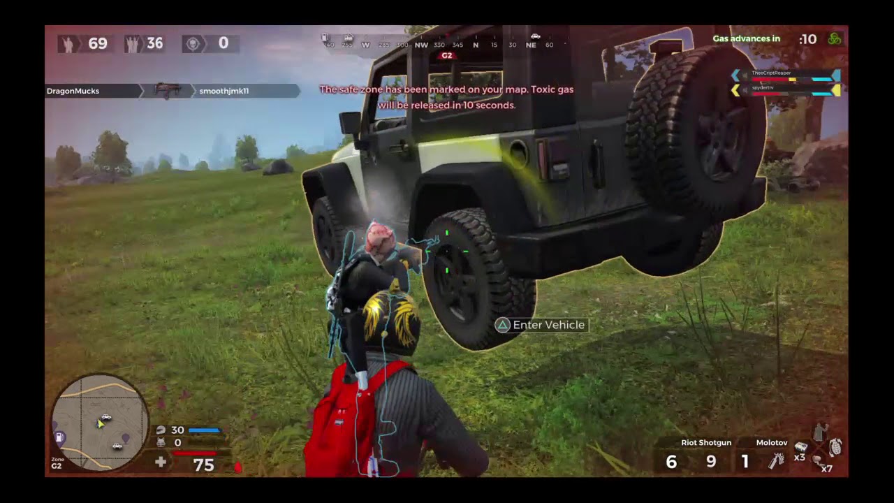 H1Z1 Floating jeep - YouTube