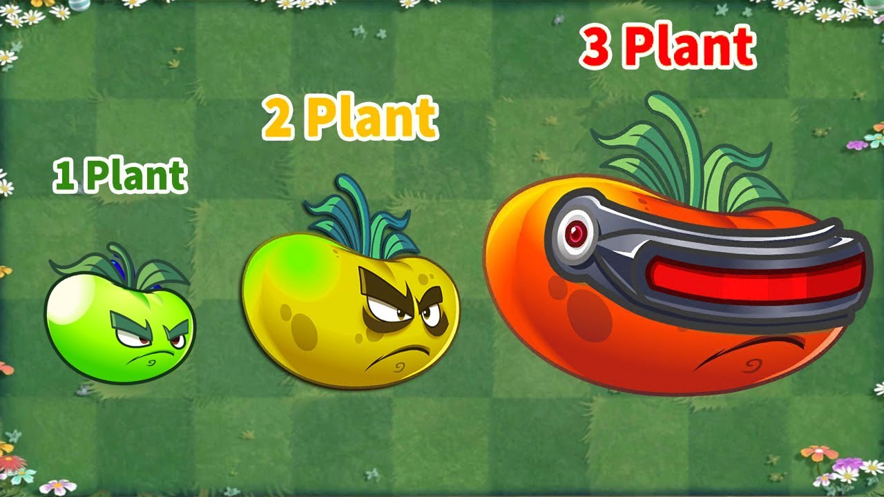 PvZ 2 Discovery - Ultomato 1 Plant vs 2 Plant vs 3 Plant - Who 's Best ...